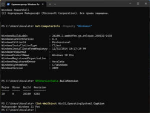 Узнаём установленную версию Windows 11 | KOVALETS