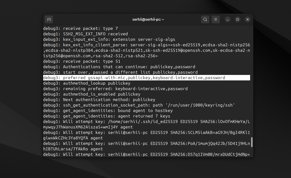 Ошибка SSH Too Many Authentication Failures | KOVALETS